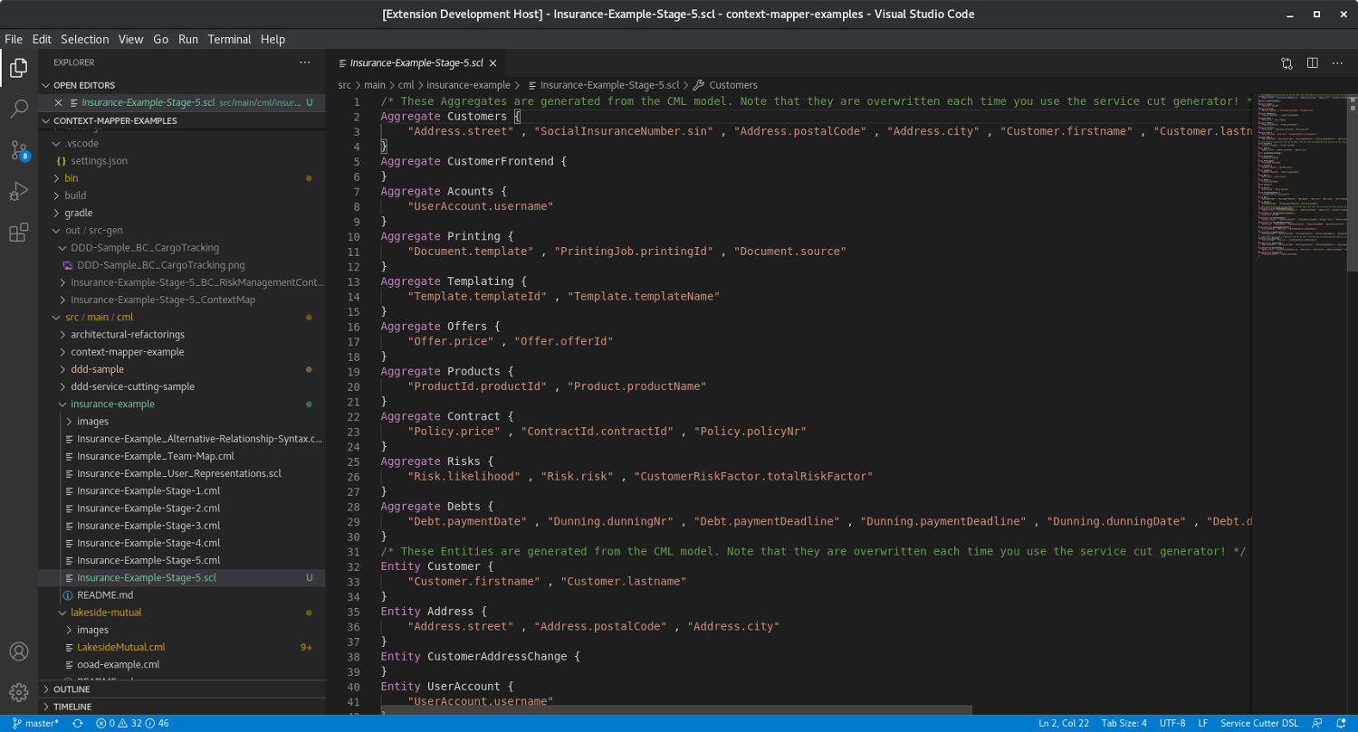 Service Cutter Generators | Context Mapper